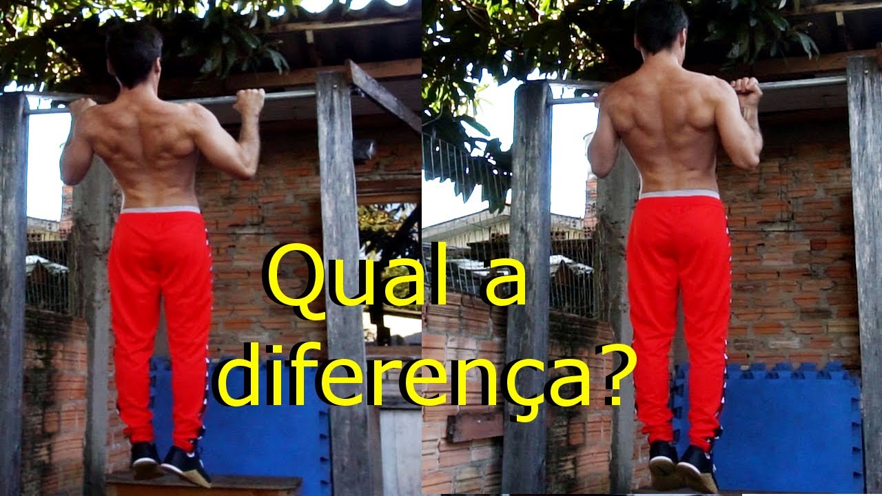 Barra fixa pronada ou supinada? - YouTube