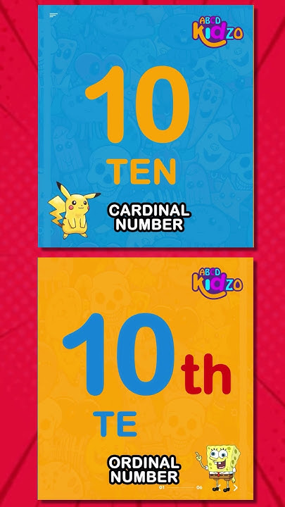 SpongeBob and Pikachu's Epic Math Adventure: Mastering Cardinal and ...