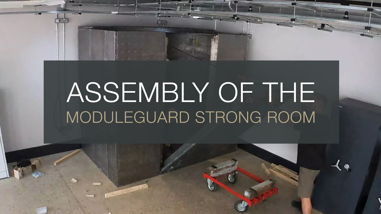 ModuleGuard Strong Room Time Lapse - YouTube