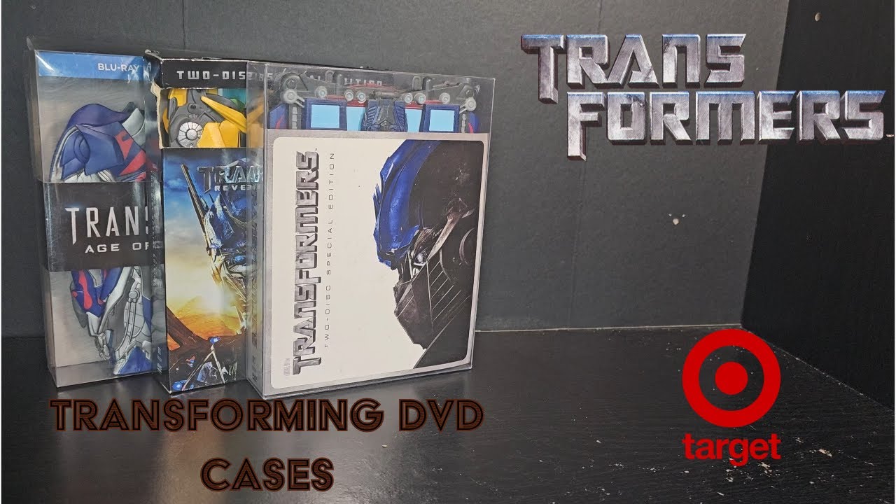 The Outlaw Reviews: Transformers Transforming DVD cases: Target ...