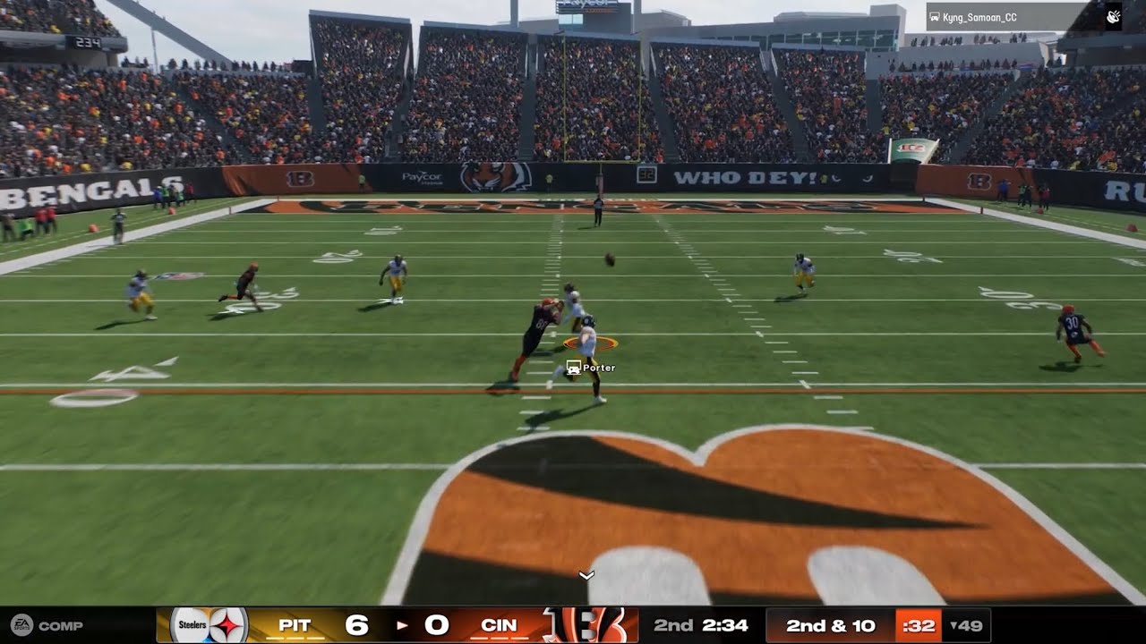 CRAZY TIPPED TOUCHDOWN PASS! ONLINE RANKED MADDEN 25 - YouTube