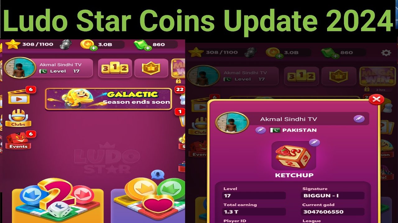 Ludo Star Coins Update 2024 - YouTube