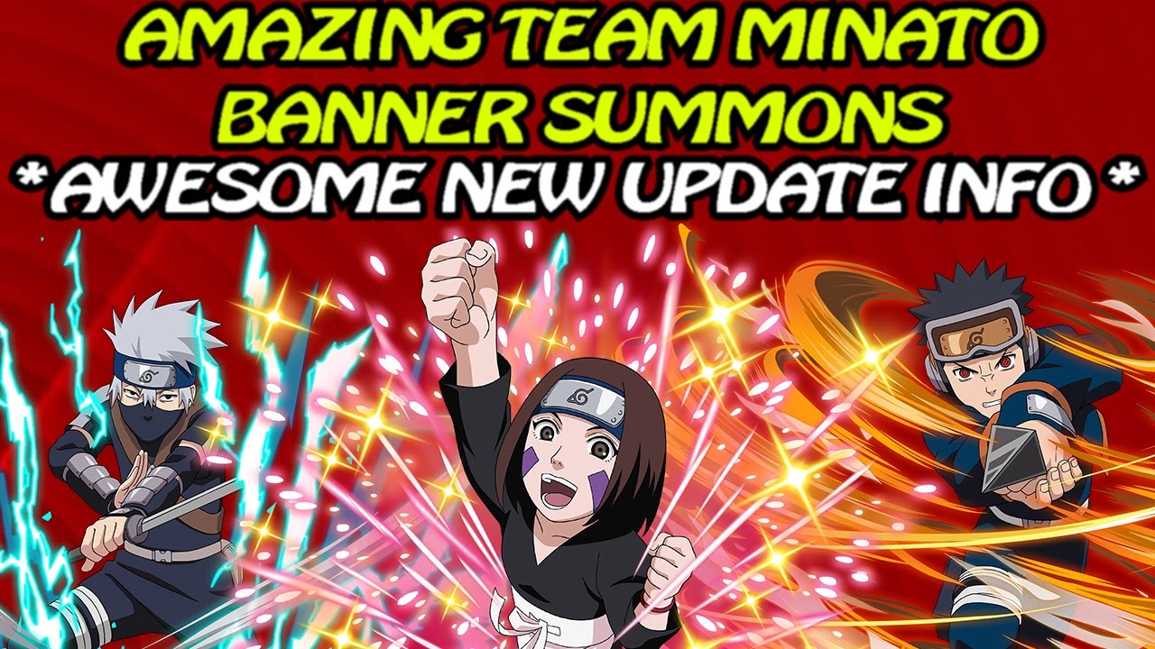 Naruto Ultimate Ninja Blazing: Team Minato Banner! The Amazing Luck ...