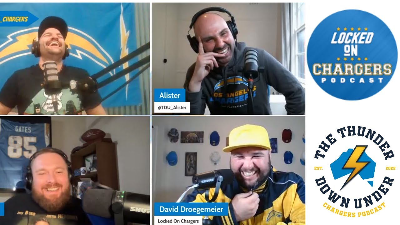 Locked On Chargers join TDU to talk Bolts Offseason – Thunder Down ...