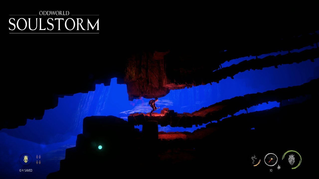 Oddworld Soulstorm The Sanctum Spear Puzzle (Fragon's Eye) - YouTube