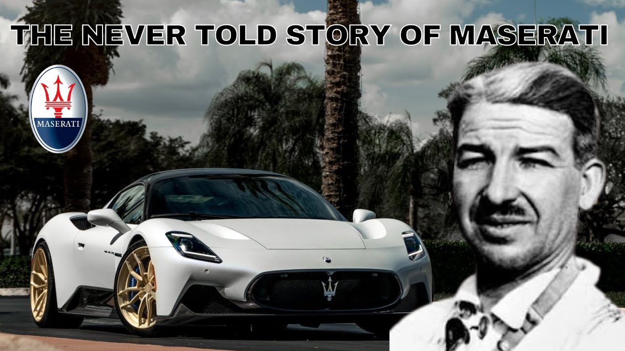The Inspiring Story Of Maserati - YouTube