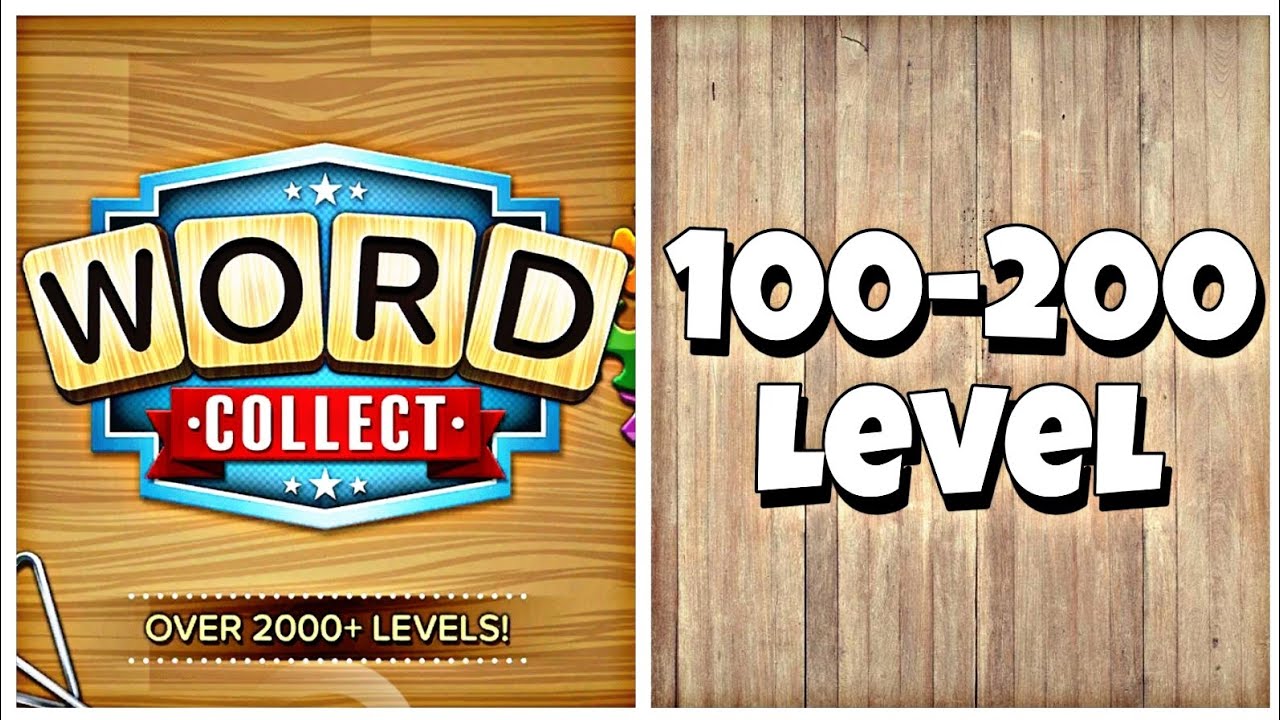 Word Collect - Level 100-200 Answers - YouTube