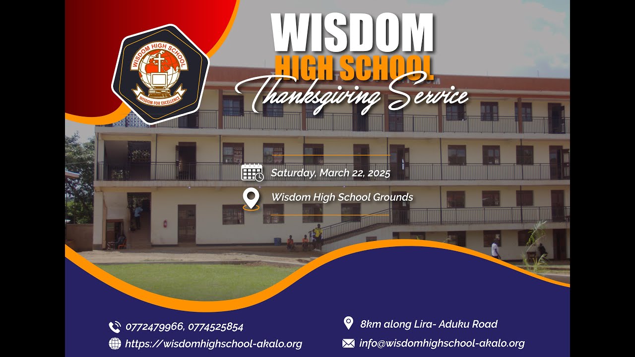 LIVE: Wisdom High School Thanksgiving Day | Celebrating Excellence ...
