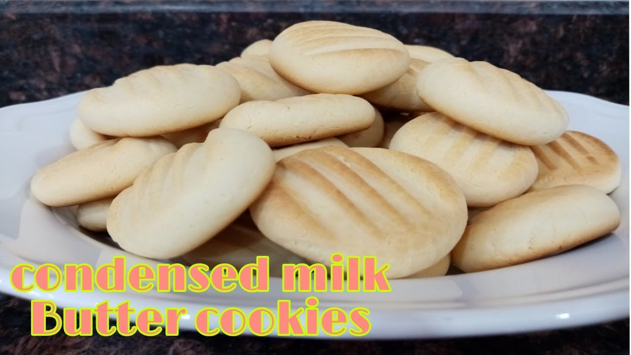 Condensed Milk Butter Cookies Recipe its delicious easy homemade # ...