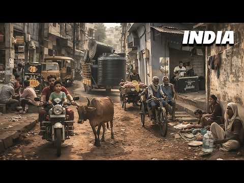 Hindistan Küçələrinin Daxilində Real Həyat 🇮🇳 HİNDİSTANDA yaşamaq necədir?!