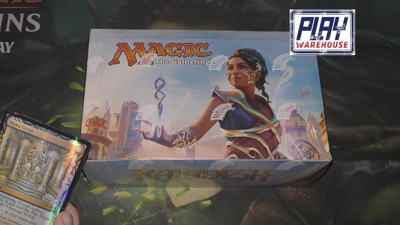 Kaladesh Booster Box Opening (MANA CRYPT!) - Magic: The Gathering - YouTube