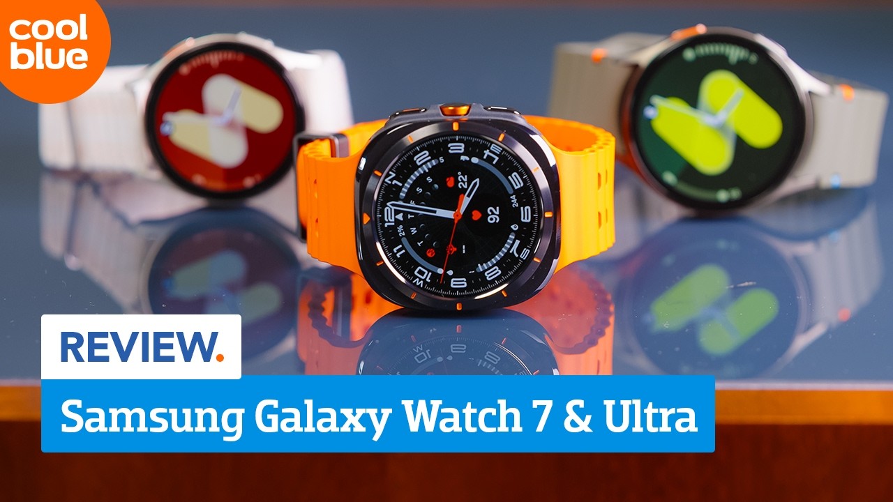 Nieuwe energiescore | Samsung Galaxy Watch 7 & Watch Ultra - Review ...
