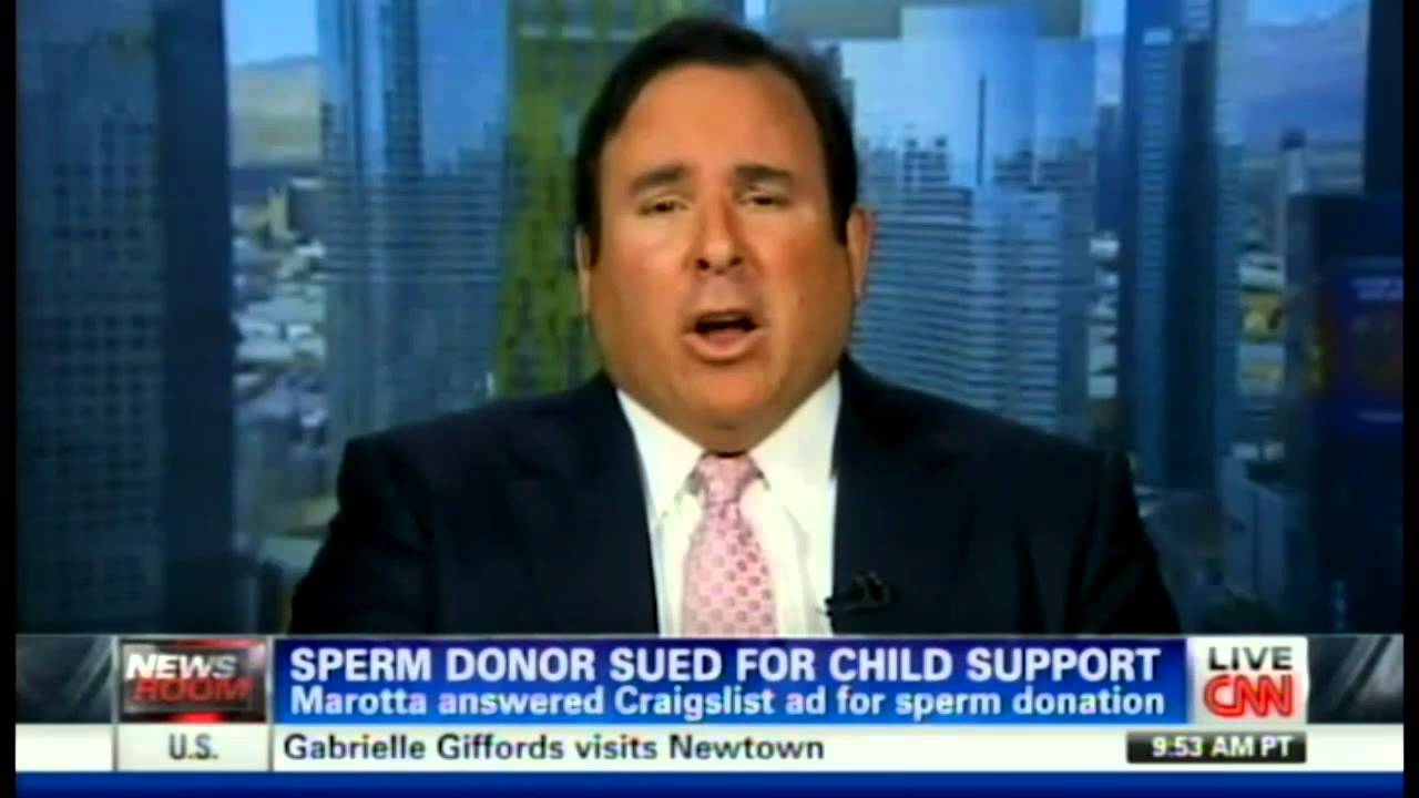 Richard Herman Attorney CNN: Sperm Donor Sued For Child Support - YouTube