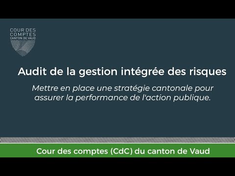 Audit de la gestion intégrée des risques - YouTube