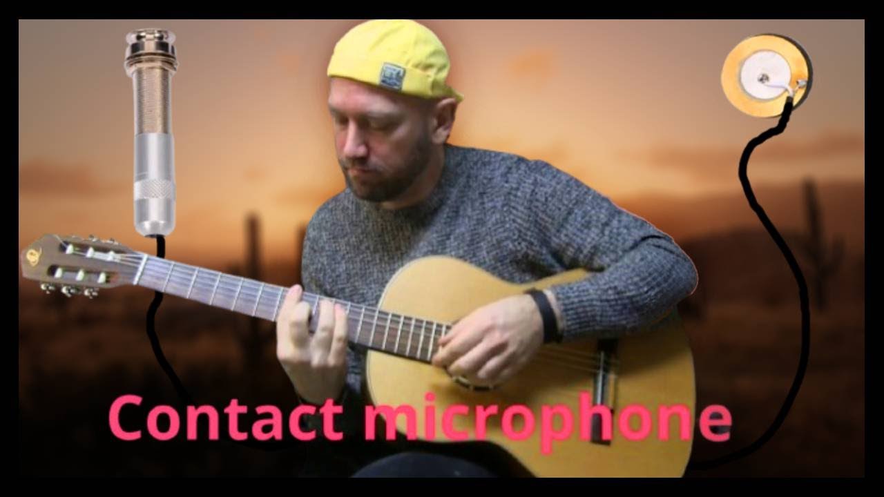 installing a piezo pickup in a nylon string acoustic guitar - YouTube