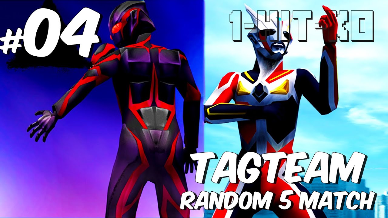 Dark Zagi & Dark Faust 5 Random Match ウルトラマン NEXUS Game ON! - YouTube