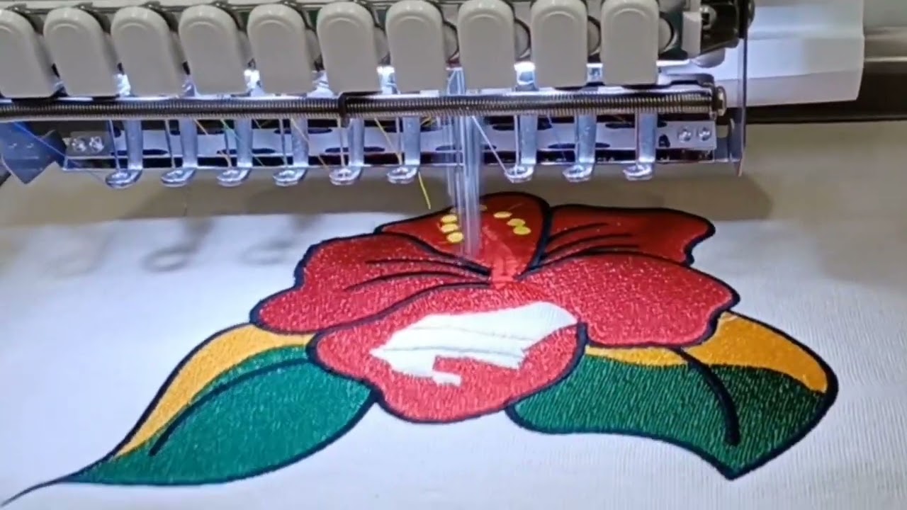 Embroidering My Logo on a Hoodie and a Hat. Ricoma EM1010. - YouTube