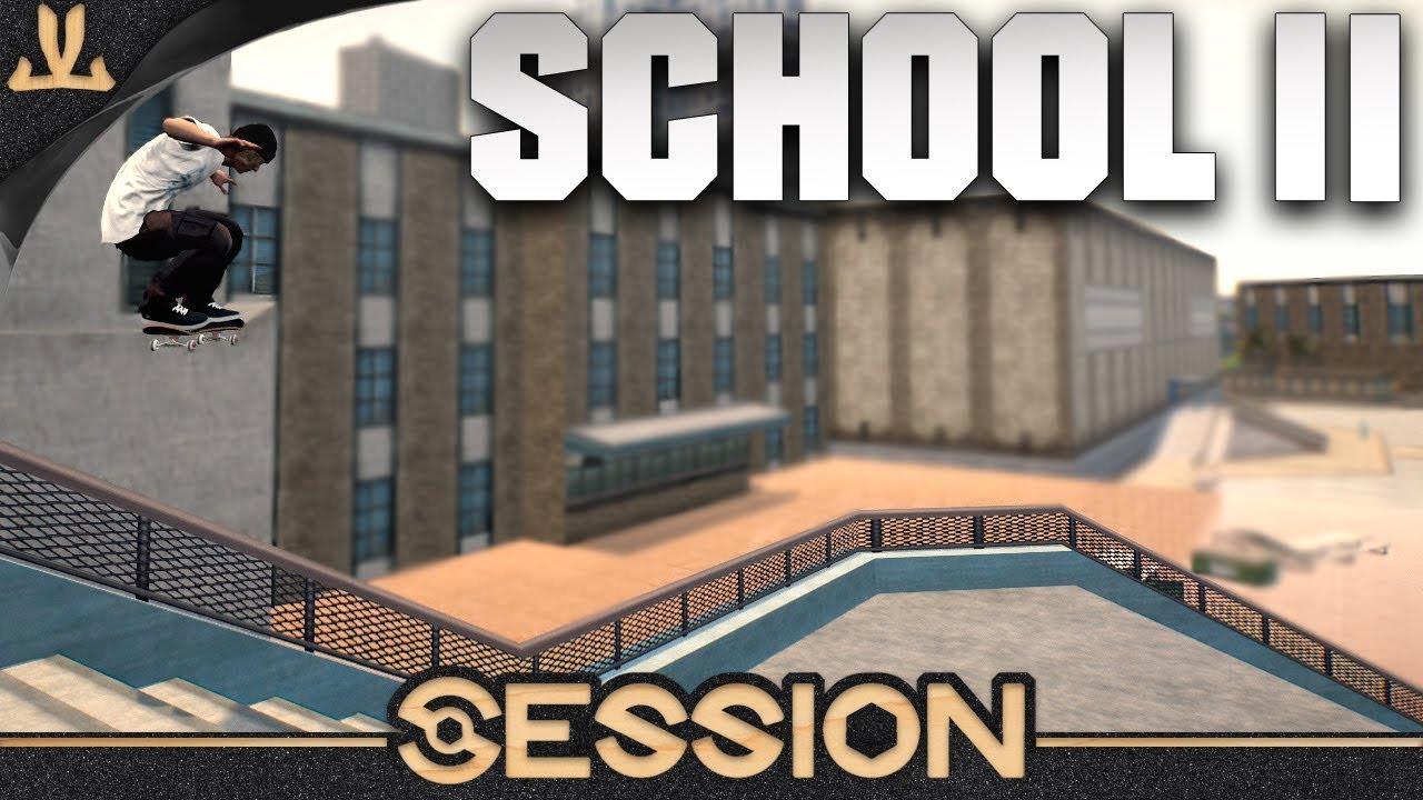 SESSION | Leap Of Faith ( THPS2 School II Imported Map ) - YouTube