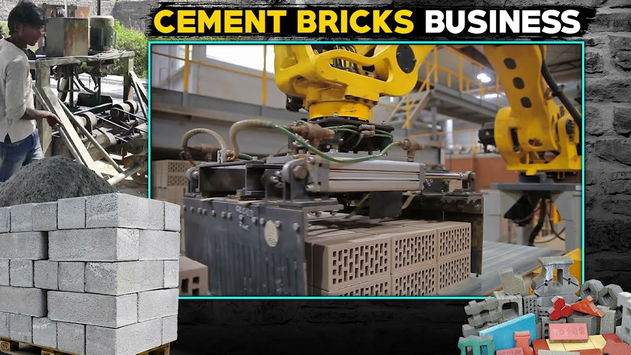 How To Start Cement Bricks Business || Self Employment Business Ideas ...