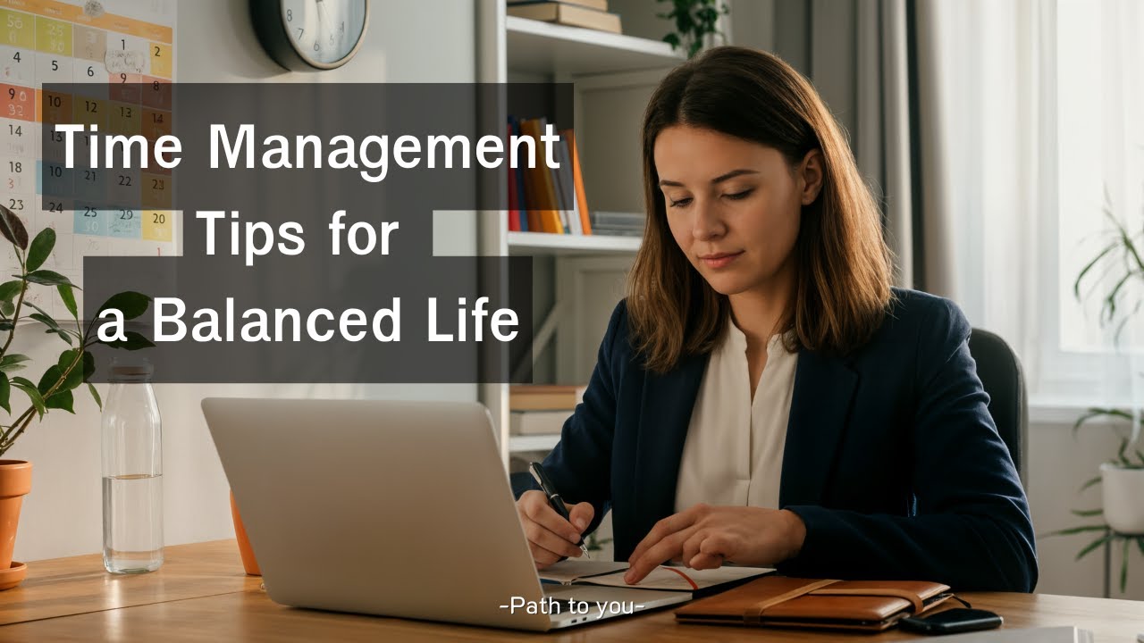 Time Management Tips for a Balanced Life | Path to You - YouTube