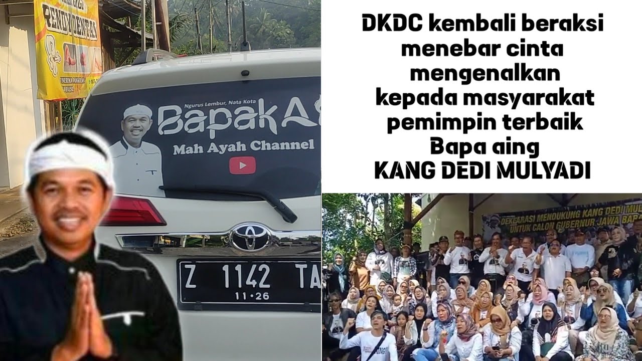 DKDC BUKTIKAN KECINTAAN KEPADA KDM DENGAN MENJADI RELAWAN SEJATI‼️# ...