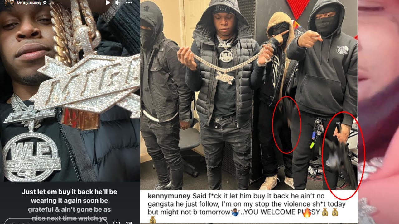 PRE Rapper Kenny Muney says Lil Migo BOUGHT his chain back - YouTube