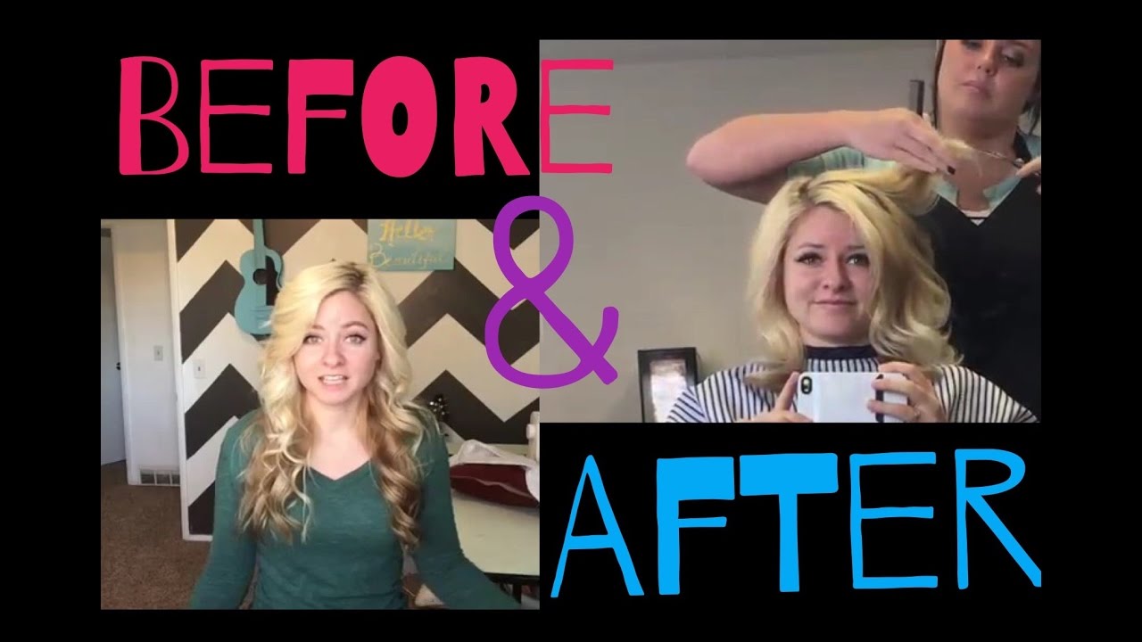Post perm fail: the chopping of the hair! - YouTube
