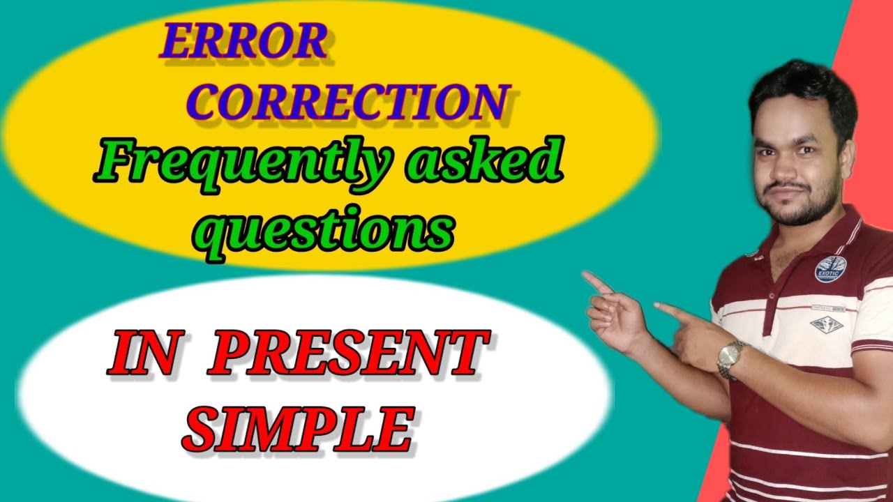 Error Correction In Present simple - YouTube
