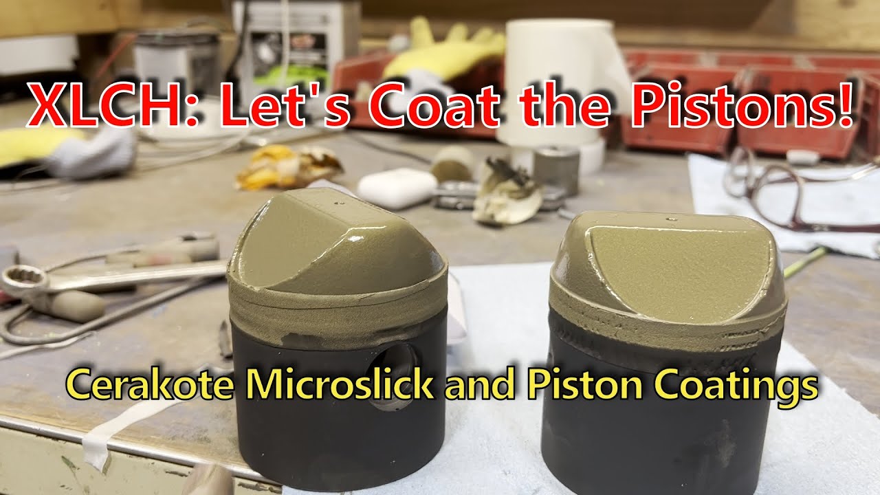 Harley XLCH: PISTON AND COMBUSTION CHAMBER COATING CERAKOTE?? - YouTube