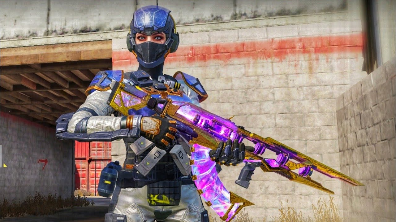 👩🏻‍🚀 Artery - Exoskeleton + AK-47 - Radiance 🪩 | Call of Duty Mobile ...