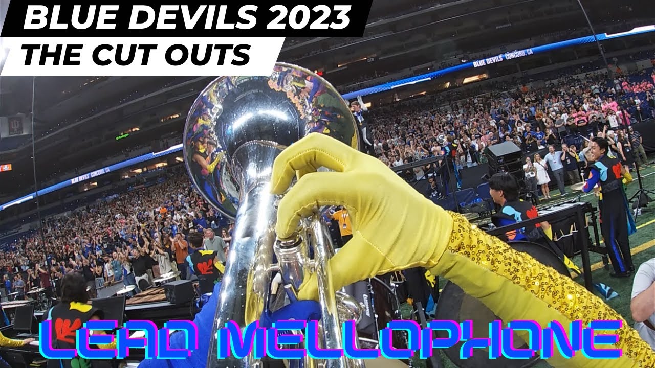 Blue Devils 2023 Lead Mellophone Lucas Williams Headcam - THE CUT OUTS - YouTube
