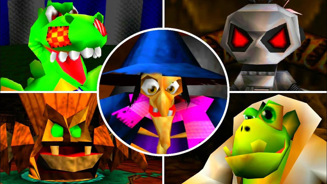 Banjo-Tooie - All Bosses - YouTube