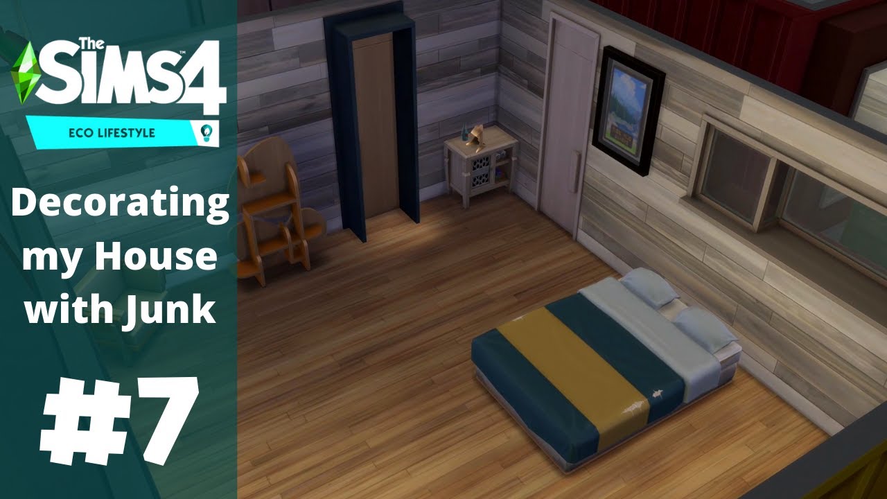 The Sims 4: Eco Lifestyle | EP 7 | Decorating a House with Only Stuff ...