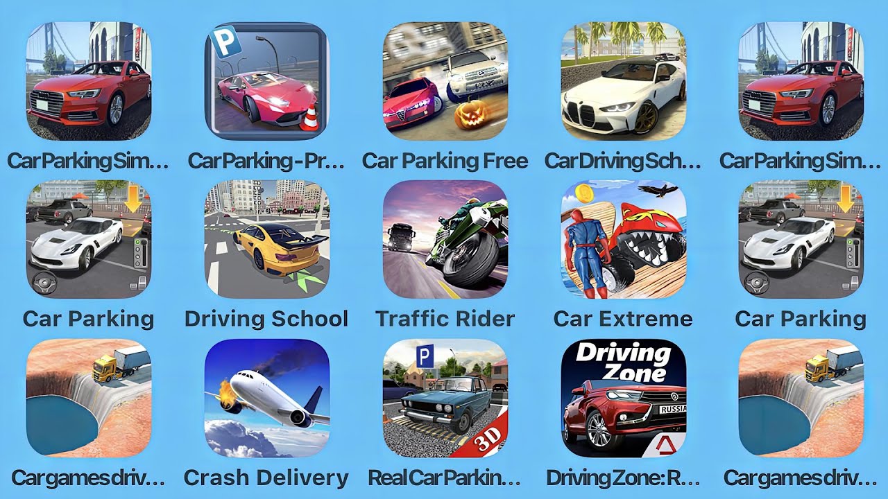 Car Parking Simulator, Car Parking Pro Driver, Car Parking Free, Car ...