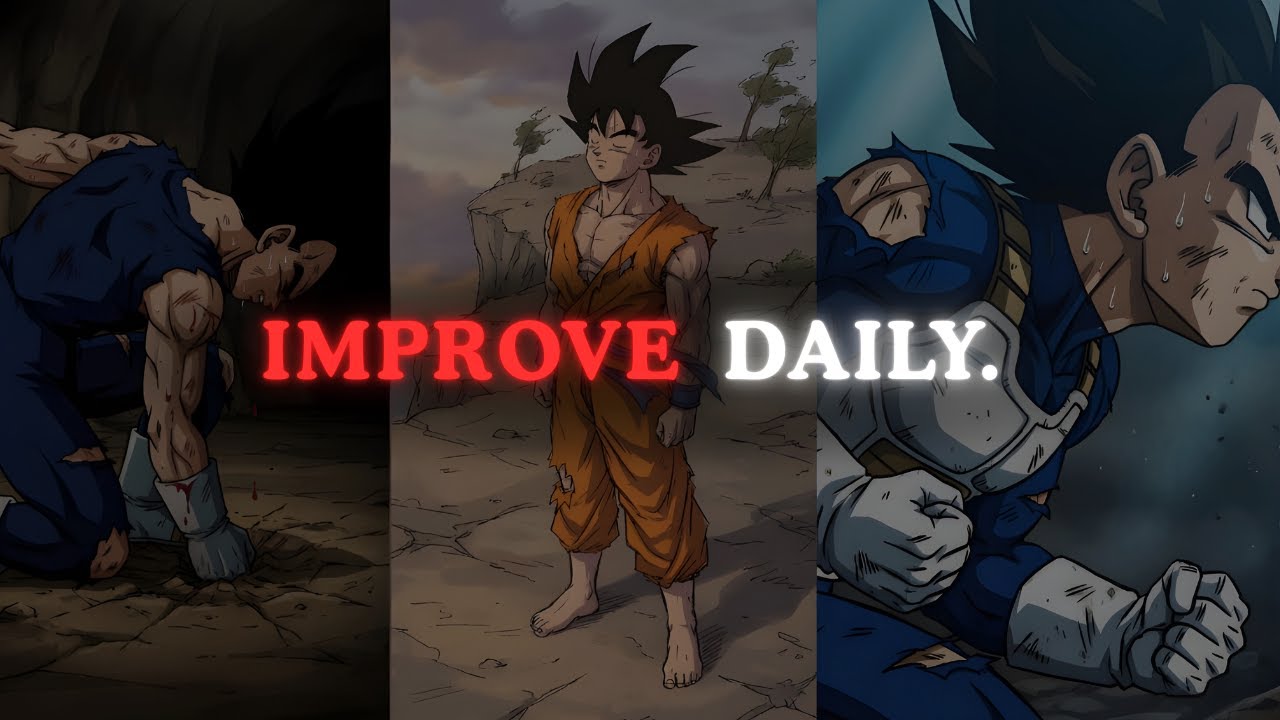 Improve Yourself - Vegeta Motivational Speech (Anime Motivation) - YouTube