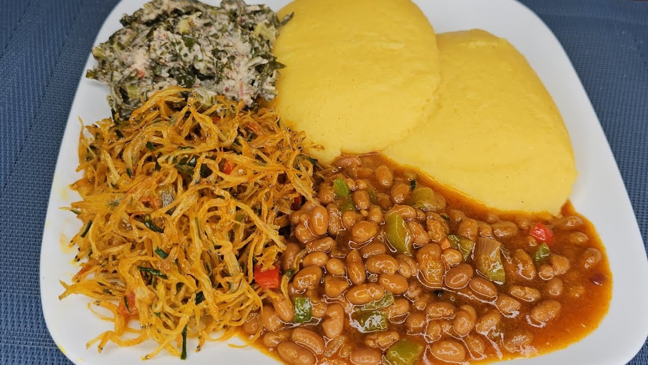 Learn how to cook Yellow Corn meal/Nsima/Sadza\African Dish - YouTube