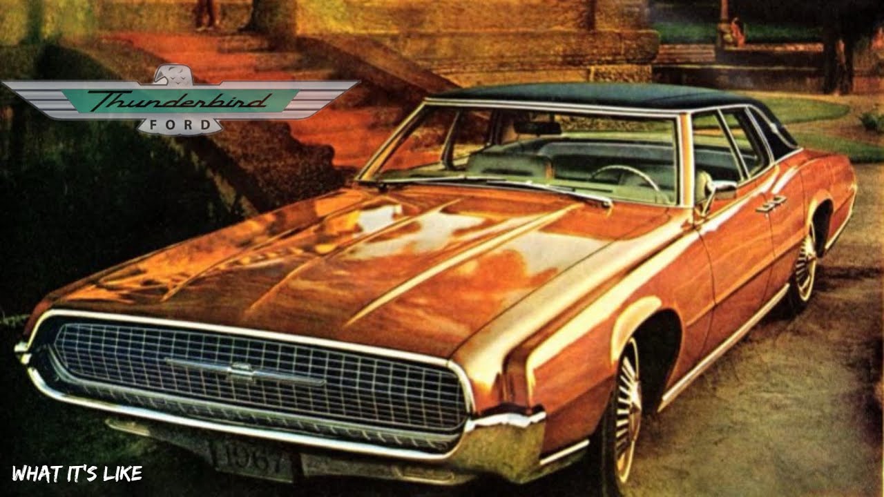 1967 Ford Thunderbird four-door Landau - YouTube