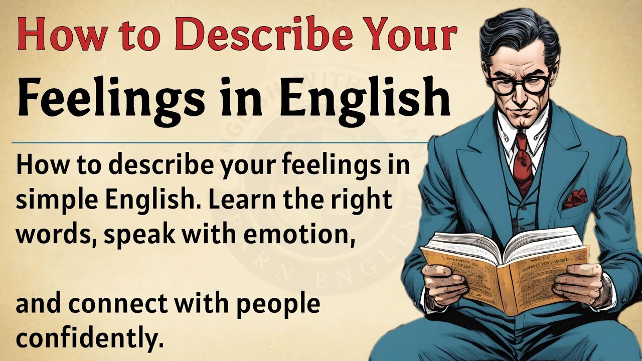 How to Describe Your Feelings in English || Simple Words for Real ...