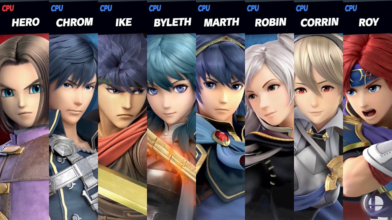 Super Smash Bros. Ultimate - Luminary vs Fire Emblem - YouTube