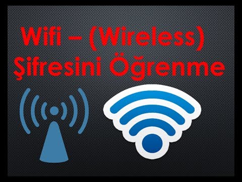 Wifi  wireless,kablosuz Şifresini Öğrenme !!!