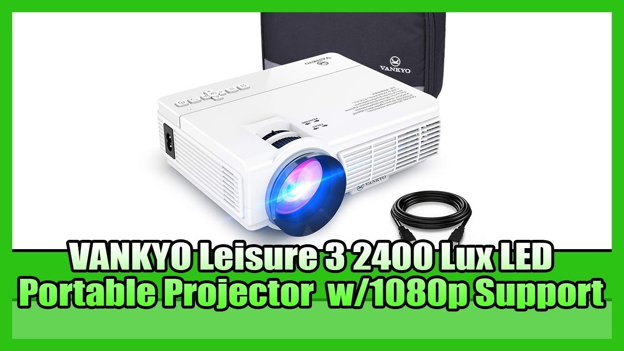VANKYO Leisure 3 LED Portable Projector w/1080p Support | BEST ...
