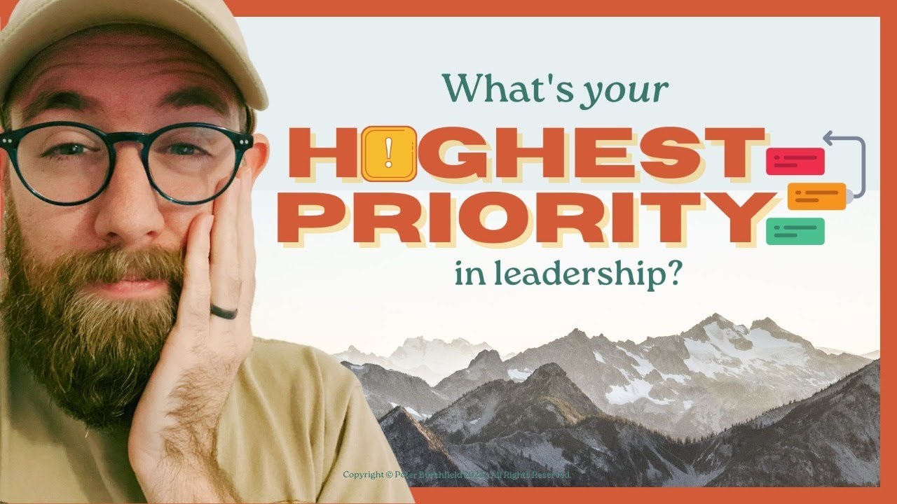 Overcoming Leadership Overload: Prioritize What Matters Most Now - YouTube