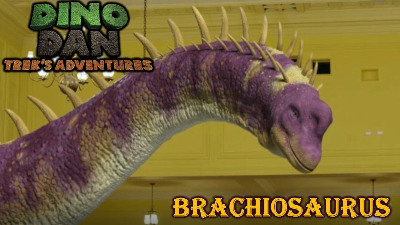 Dino Dan Trek's Adventures Brachiosaurus screen time - YouTube
