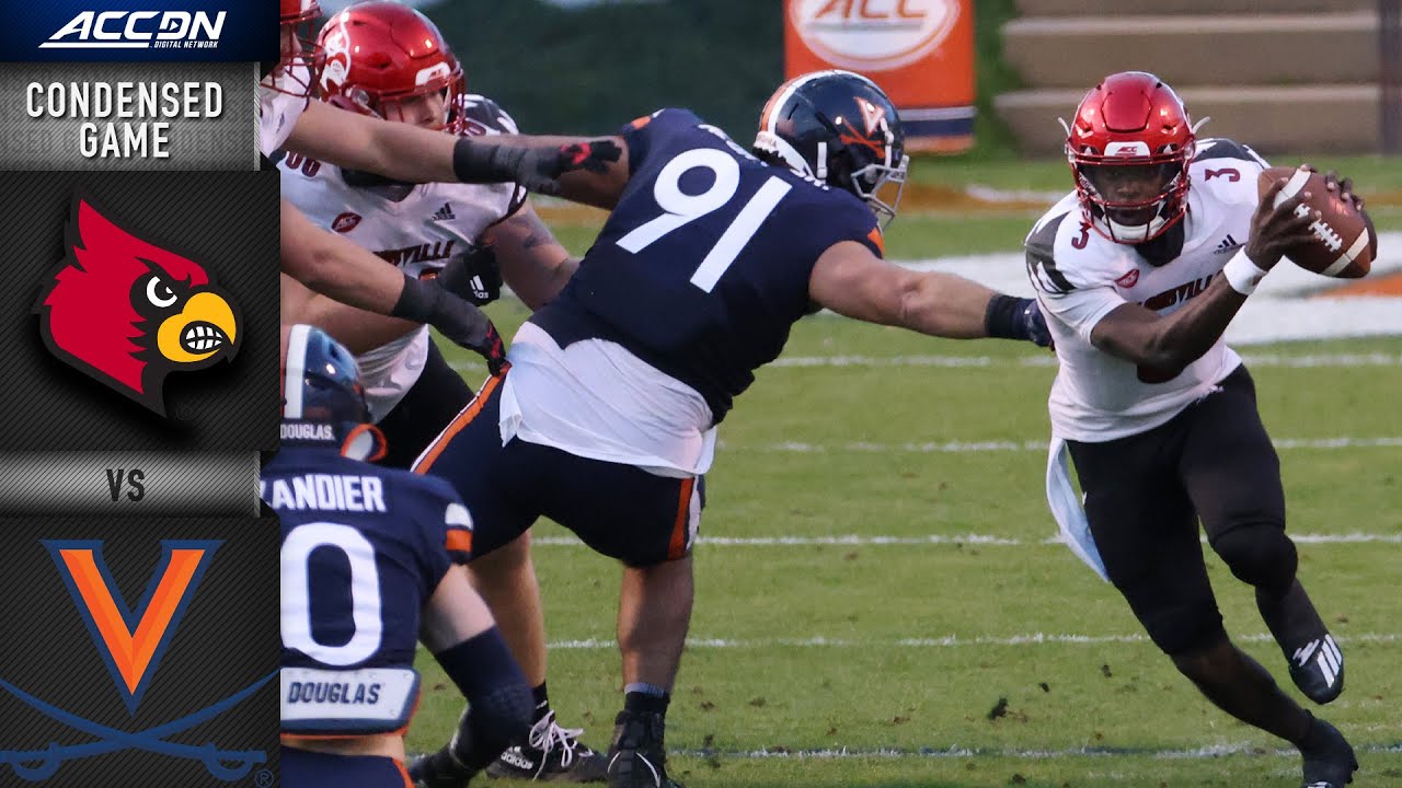 Louisville vs. Virginia Condensed Game | 2020 ACC Football - YouTube