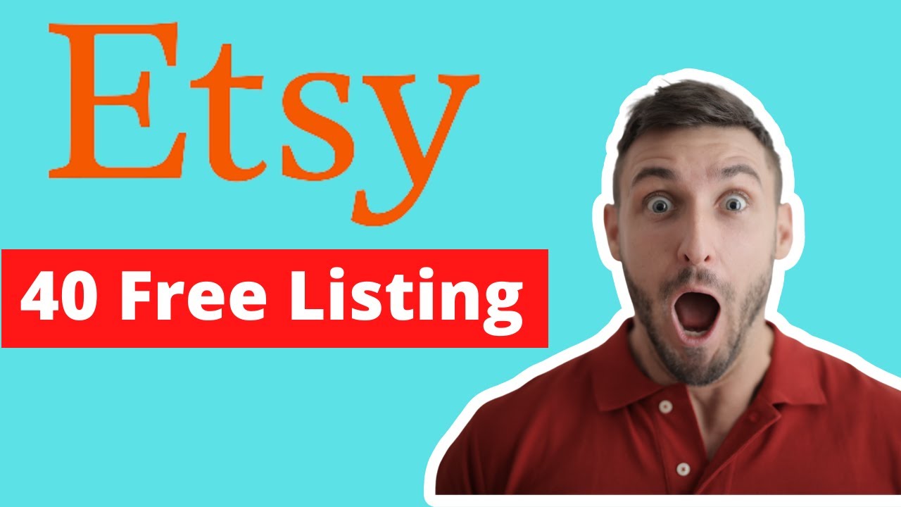 Etsy Sign Up 40 Free Listing | Etsy Shop For Beginners 2022 | - YouTube