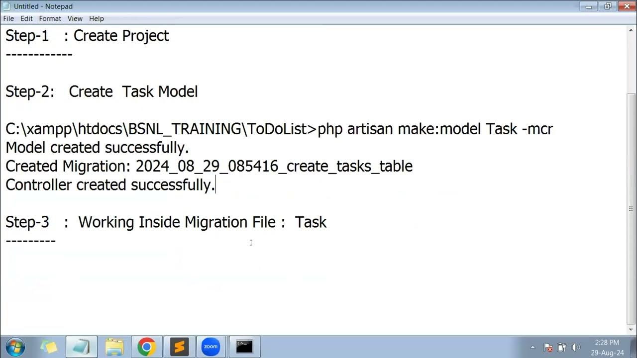 PHP Framework Laravel Day 8 - YouTube