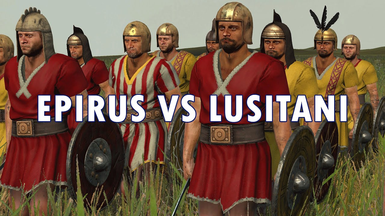 Epirus vs Lusitani - Multiplayer Battle - Total War Rome 2 - YouTube