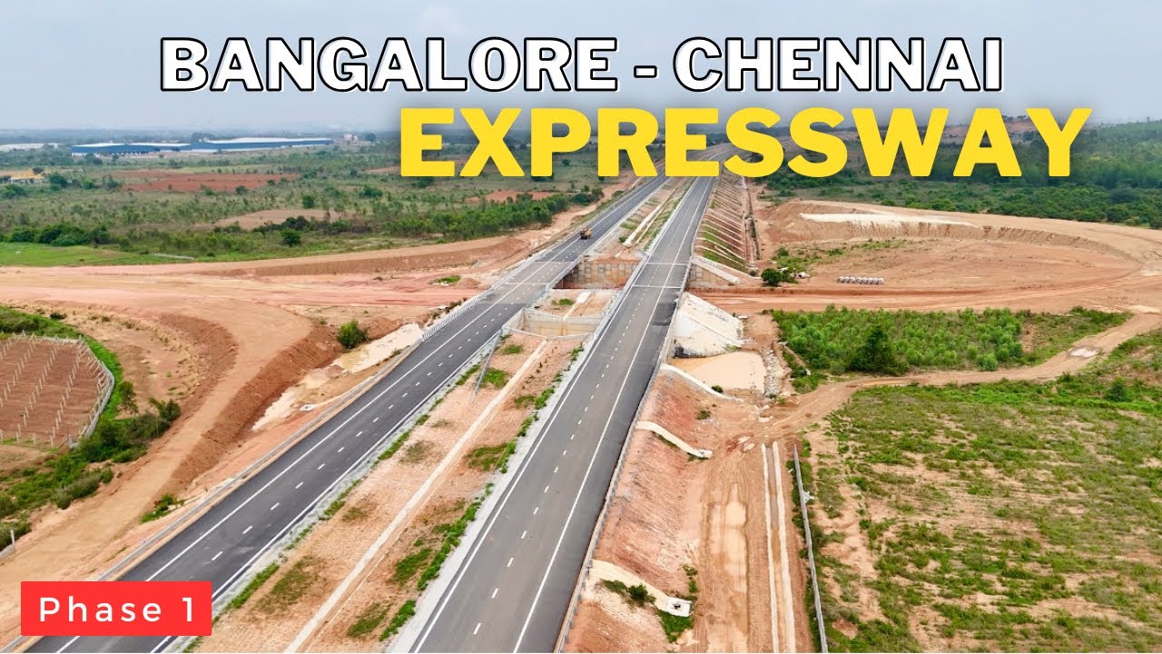 Chennai Bangalore Expressway| National Expressway 07 work update ...