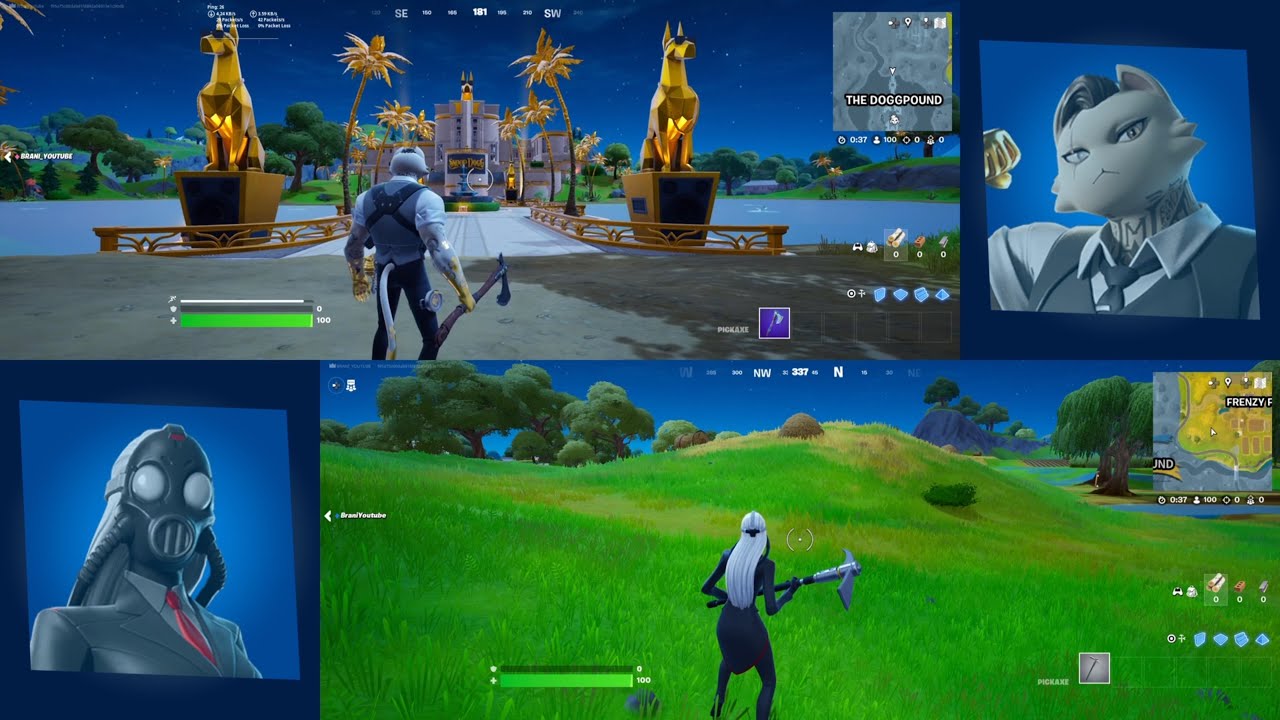 How To SPLIT SCREEN on Fortnite OG Chapter 2 Remix - YouTube