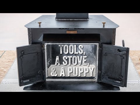 OUTPOST REVIEW S2 EP7 | OFF GRID TIMBER FRAME CABIN | WOODWORK | TIMBER FRAME TOOLS & BUCK STOVE